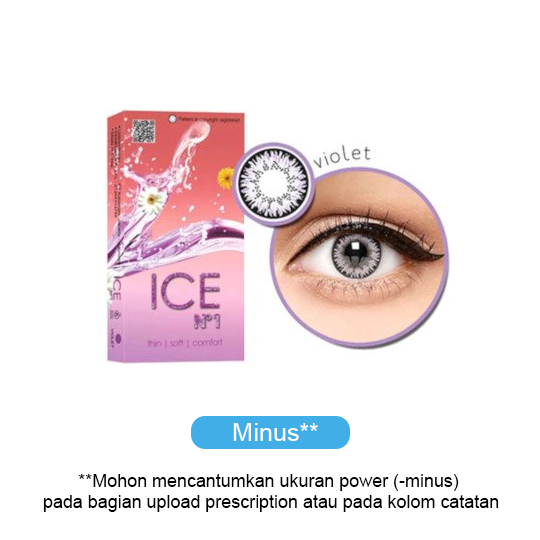 Ice No1 Violet 2 Color Softlens Minus - Kegunaan, Efek Samping, Dosis ...