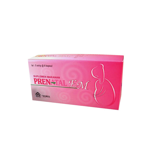 Prenatal Em 6 Kapsul - Kegunaan, Efek Samping, Dosis dan Aturan Pakai ...