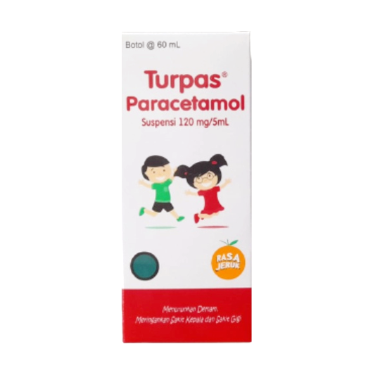 Turpas Sirup 60 ml - Kegunaan, Efek Samping, Dosis dan Aturan Pakai ...