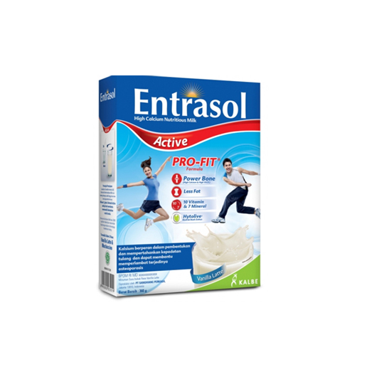 Entrasol Active Vanila 360 g - Kegunaan, Efek Samping, Dosis dan Aturan ...
