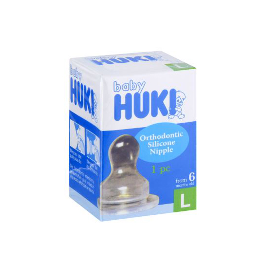 Baby Huki Dot Orthodontic Silicone Nipple L 1 Piece - Kegunaan, Efek ...