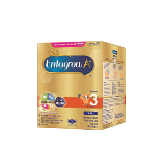 Enfagrow A+ 3 Plain 1800 g - Kegunaan, Efek Samping, Dosis dan Aturan ...