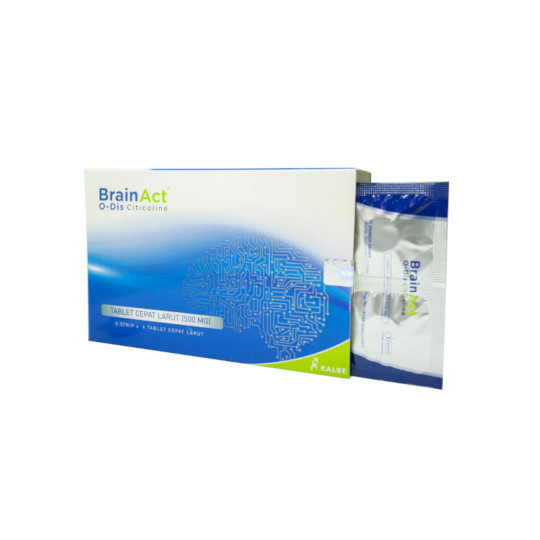 Brainact O-Dis 500 mg 6 Tablet - Kegunaan, Efek Samping, Dosis dan ...