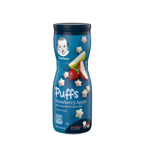 Gerber Graduates Puffs Strawberry Apple - Kegunaan, Efek Samping, Dosis ...
