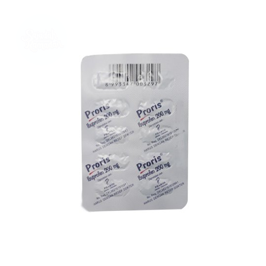 Proris 200 mg 10 Kaplet - Kegunaan, Efek Samping, Dosis dan Aturan ...