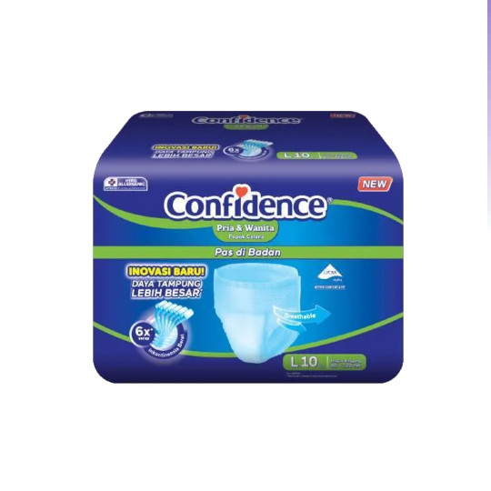 Confidence Adult Pants Heavy Flow L 10 Pieces - Kegunaan, Efek Samping ...