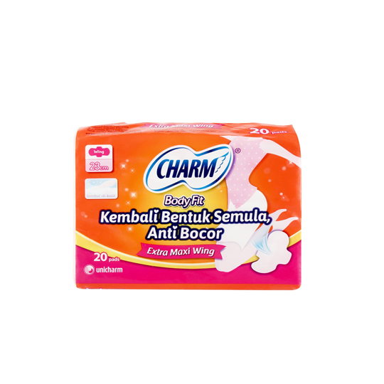 Charm Body Fit Extra Maxi Wing 20 Pads - Kegunaan, Efek Samping, Dosis ...