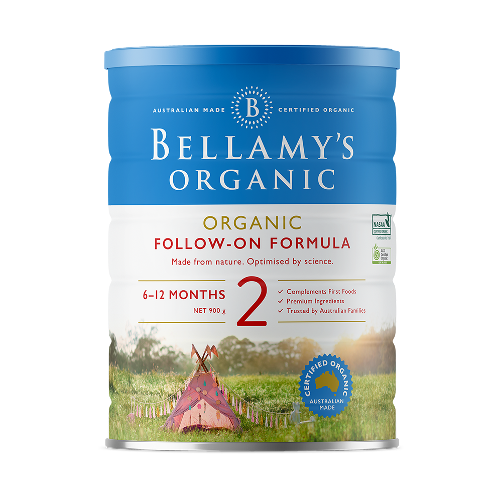 Bellamys Organic Step 2 Follow-On Formula Susu Formula 6-12 Months 900 ...