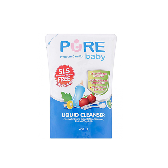 Pure Baby Liquid Cleanser 450 ml - Kegunaan, Efek Samping, Dosis dan ...