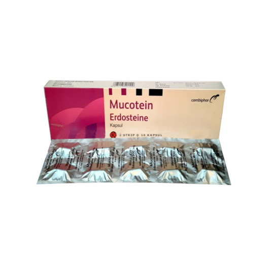Mucotein Kapsul - Kegunaan, Efek Samping, Dosis dan Aturan Pakai - Halodoc