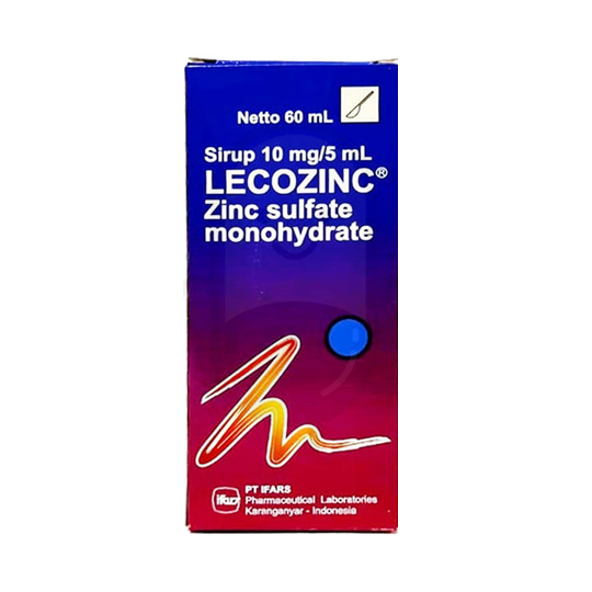 Lecozinc Sirup 60 ml - Kegunaan, Efek Samping, Dosis dan Aturan Pakai ...