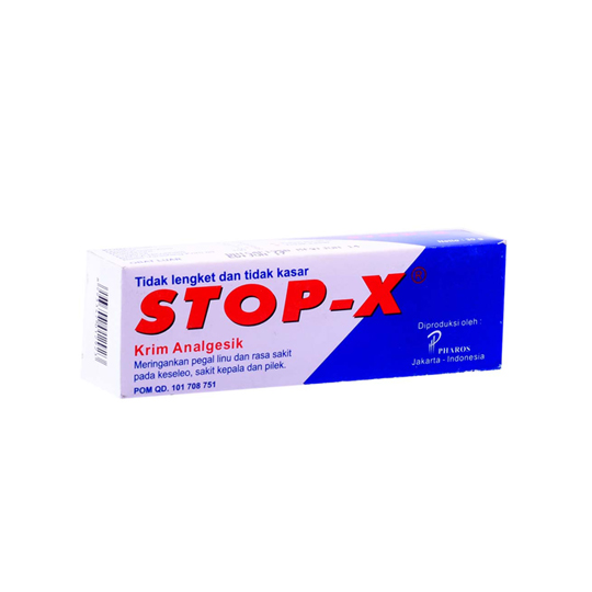 Stop X Cream 15 g - Kegunaan, Efek Samping, Dosis dan Aturan Pakai ...