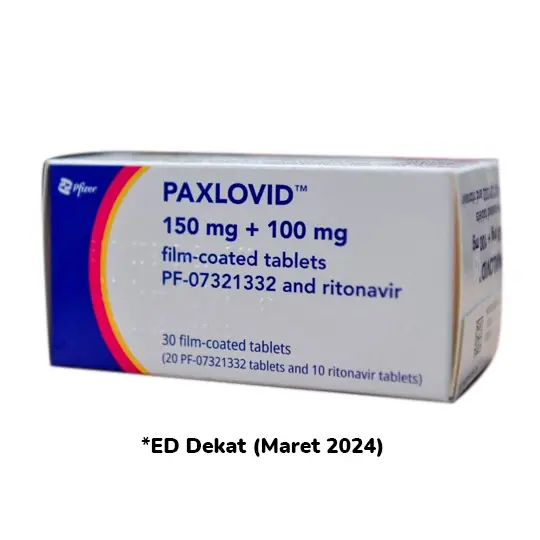 Paxlovid 30 Tablet - Kegunaan, Efek Samping, Dosis dan Aturan Pakai ...
