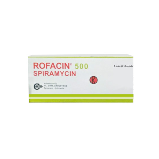 Rofacin Kaplet 500 mg - Kegunaan, Efek Samping, Dosis dan Aturan Pakai ...