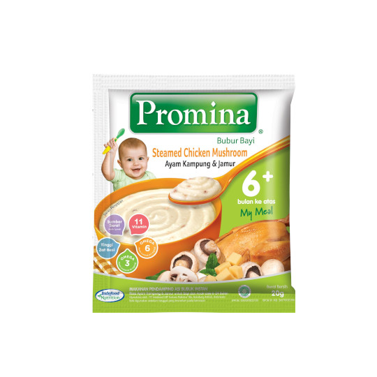Promina Bubur Bayi Steamed Chicken Mushroom 20 g - Kegunaan, Efek ...