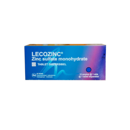 Lecozinc 10 Tablet - Kegunaan, Efek Samping, Dosis dan Aturan Pakai ...