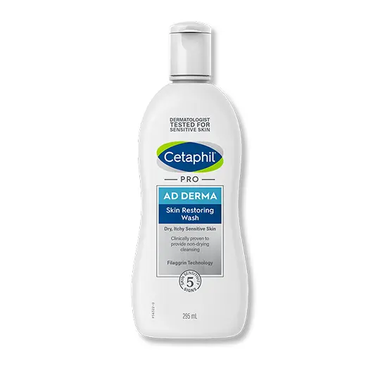 Cetaphil Pro AD Derma Skin Restoring Body Wash 295 ml - Kegunaan, Efek ...