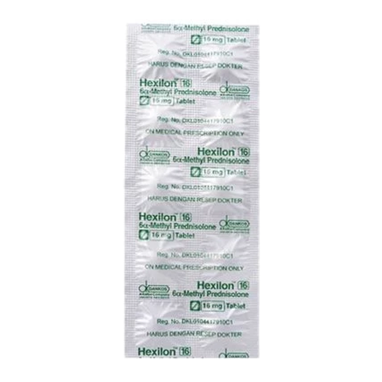 Hexilon 16 mg 10 Tablet - Kegunaan, Efek Samping, Dosis dan Aturan ...