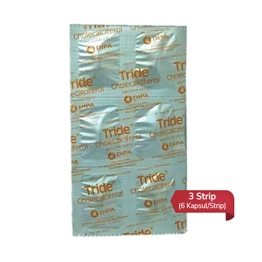 Tride 5000 IU 3 Strip (6 Kapsul/Strip) - Hemat Borongan - Kegunaan ...