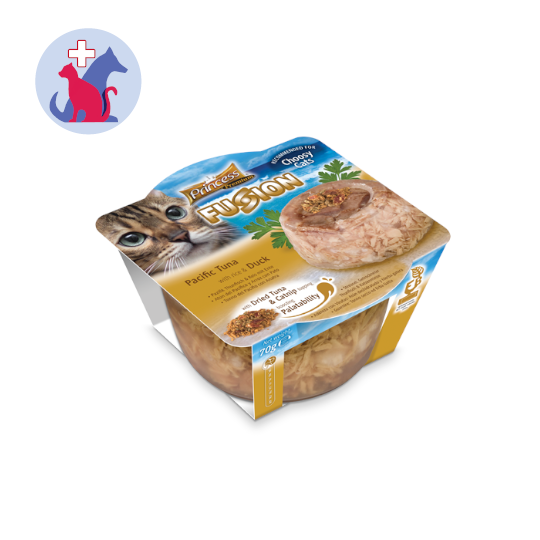 Princess Fusion Pacific Tuna & Duck 70 g - Kegunaan, Efek Samping ...