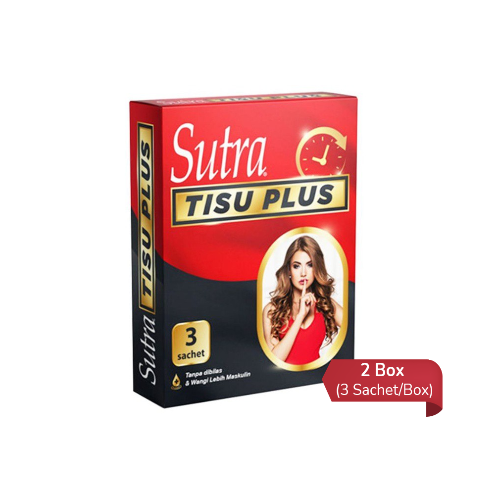 Sutra Tisu Plus 2 Box (3 Sachet/Box) - Hemat Borongan - Kegunaan, Efek ...