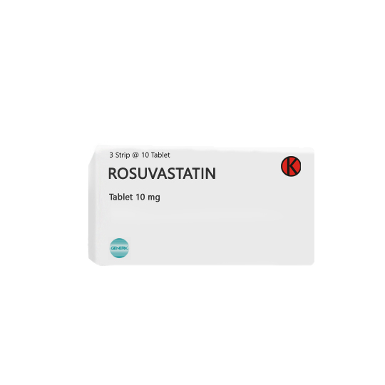 Rosuvastatin 10 mg 10 Tablet - Kegunaan, Efek Samping, Dosis dan Aturan Pakai - Halodoc