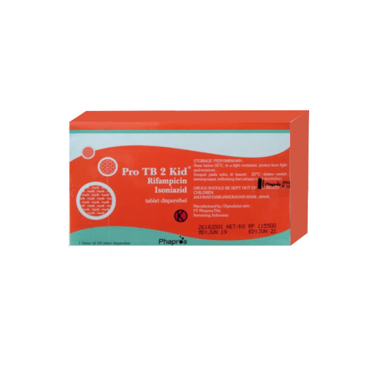Pro TB 2 Kid 28 Tablet - Kegunaan, Efek Samping, Dosis dan Aturan Pakai ...