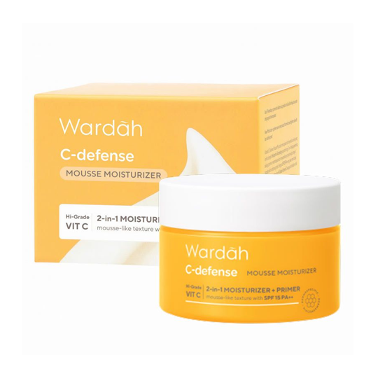 Wardah C-Defense Mousse Moisturizer 30 g - Kegunaan, Efek Samping ...