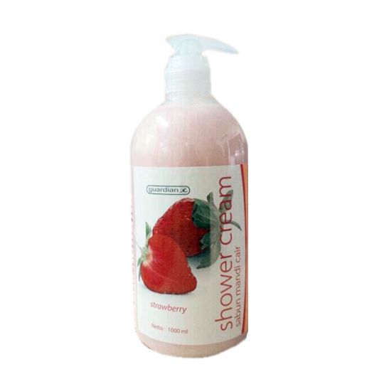 Guardian Shower Cream Nourishing Strawberry 1 L - Kegunaan, Efek ...