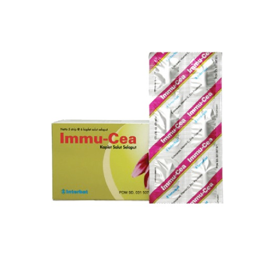 Immu-Cea 6 Kaplet - Kegunaan, Efek Samping, Dosis dan Aturan Pakai ...