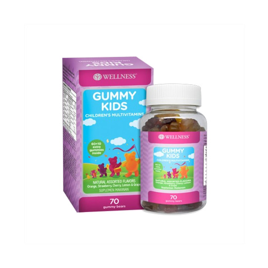 Wellness Gummy Kids Chewable 70 Tablet - Kegunaan, Efek Samping, Dosis ...