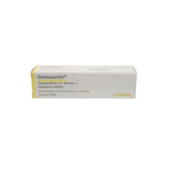 Gentacortin Cream 0.1% 10 g - Kegunaan, Efek Samping, Dosis dan Aturan ...