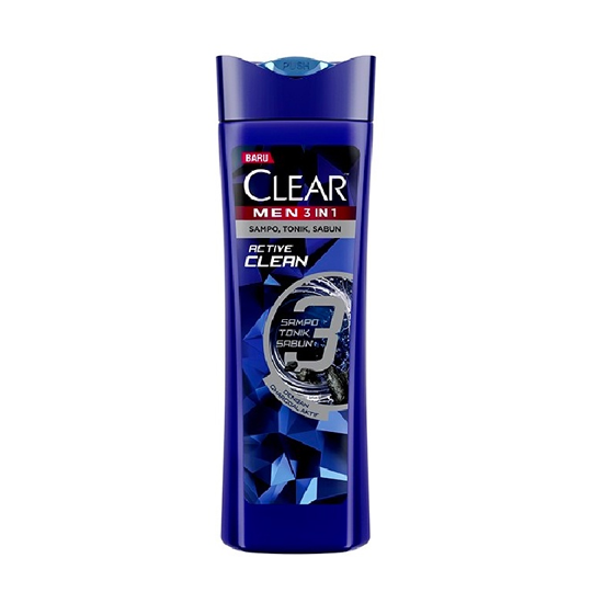 Clear Men 3 In 1 Active Clean 160 ml - Kegunaan, Efek Samping, Dosis ...