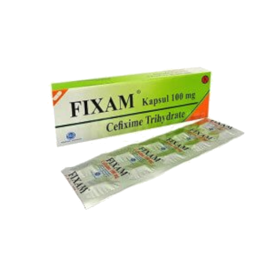 Fixam 100 mg 10 Kapsul - Kegunaan, Efek Samping, Dosis dan Aturan Pakai ...