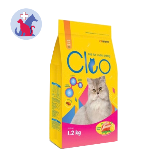 Cleo Adult Cat Food Salmon Flavor 1.2 kg - Kegunaan, Efek Samping ...