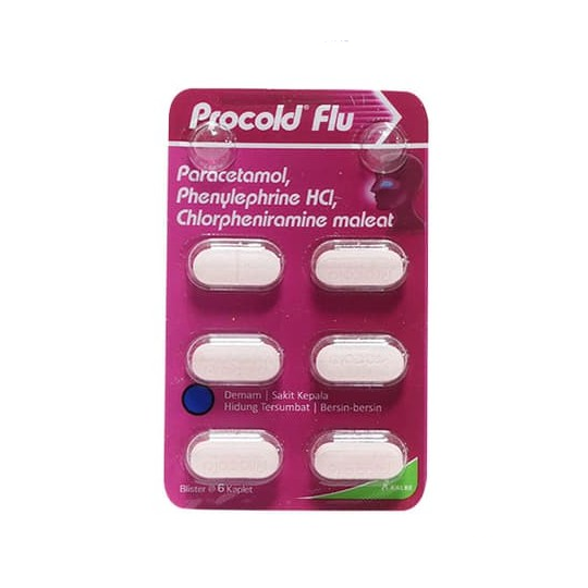 Procold Flu 6 Kaplet - Kegunaan, Efek Samping, Dosis dan Aturan Pakai ...