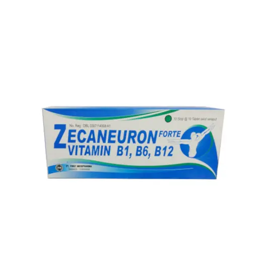 Zecaneuron Forte 10 Tablet - Kegunaan, Efek Samping, Dosis dan Aturan ...