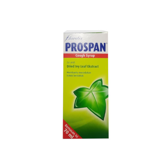 Prospan Sirup 70 ml - Kegunaan, Efek Samping, Dosis dan Aturan Pakai - Halodoc