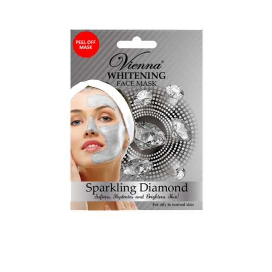 Vienna Whitening Face Mask Sparkling Diamond 20 g Sachet - Kegunaan ...