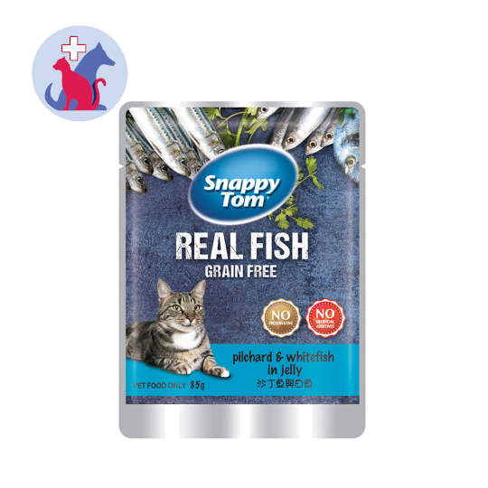 Snappy Tom with Pilchard & Whitefish In Jelly 85 G - Kegunaan, Efek ...