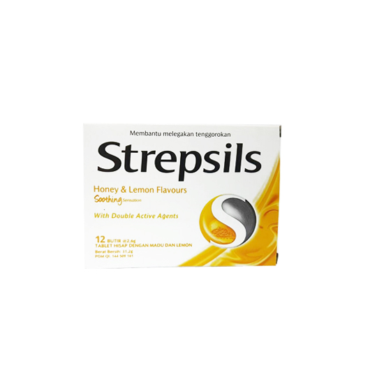 Strepsil Honey Dan Lemon 12 Tablet - Kegunaan, Efek Samping, Dosis dan ...