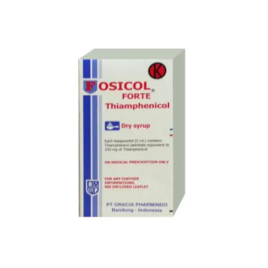 FOSICOL 250 MG/5 ML SIRUP 60 ML - Kegunaan, Efek Samping, Dosis dan ...