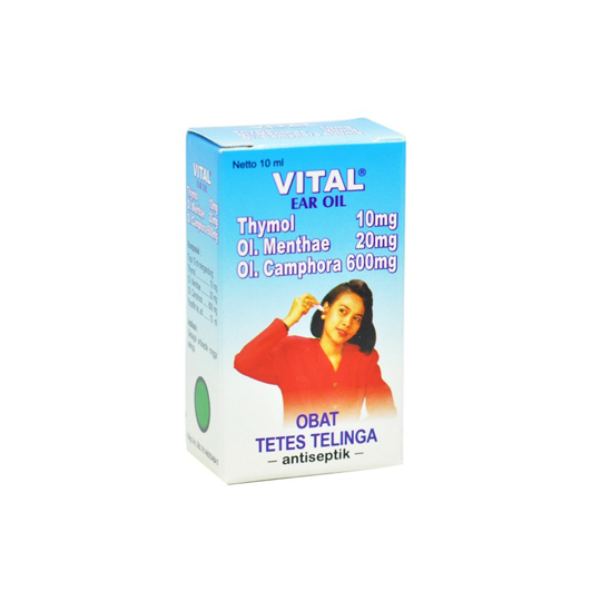 Vital Ear Drops 10 ml - Kegunaan, Efek Samping, Dosis dan Aturan Pakai ...
