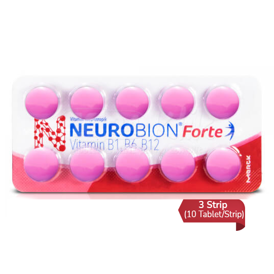Neurobion Forte 3 Strip (10 Tablet/Strip) - Hemat Borongan - Kegunaan ...