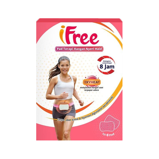 I-Free Terapi Hangat Nyeri Haid 6 Pads - Kegunaan, Efek Samping, Dosis dan Aturan Pakai - Halodoc