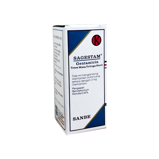 Sagestam Ear/Eye Drops 5 ml - Kegunaan, Efek Samping, Dosis dan Aturan ...