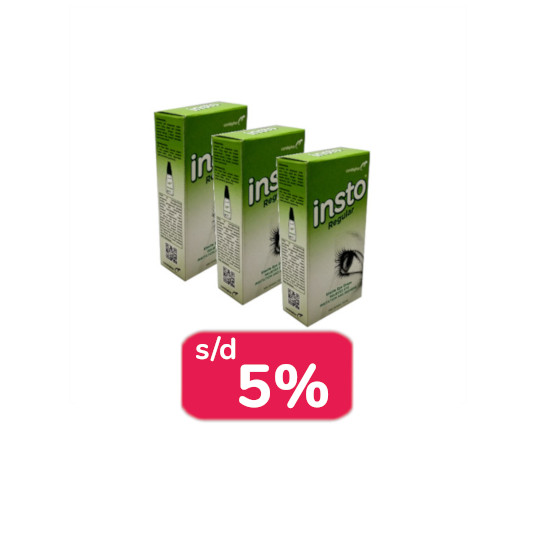 Insto Reguler Eye Drops 7.5 ml 3 Botol - Hemat Borongan - Kegunaan ...