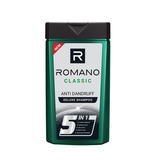 Romano Classic Anti Dandruff Deluxe Shampoo 170 ml - Kegunaan, Efek ...
