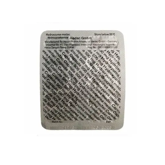 Beli Hydroxyurea Medac 500 mg 10 Kapsul di Halodoc - 1 Jam Sampai