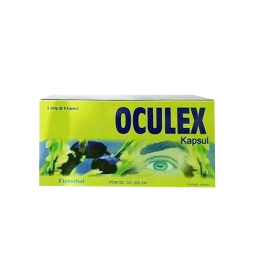 Oculex 6 Kapsul - Kegunaan, Efek Samping, Dosis dan Aturan Pakai - Halodoc